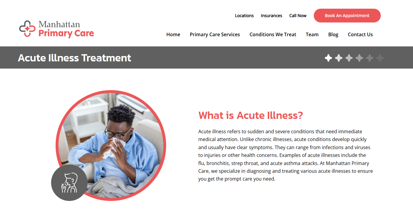 Acute Illness Treatment in NYC | Manhattan Primary Care