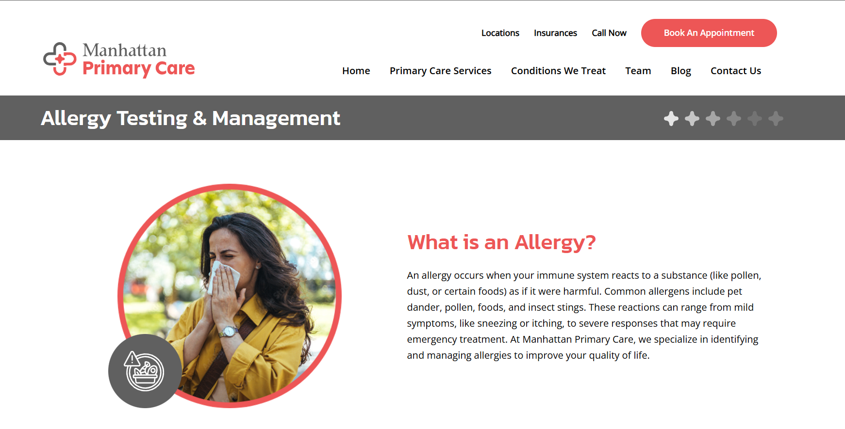 Allergy Testing & Treatment In NYC | Manhattan Primary Care