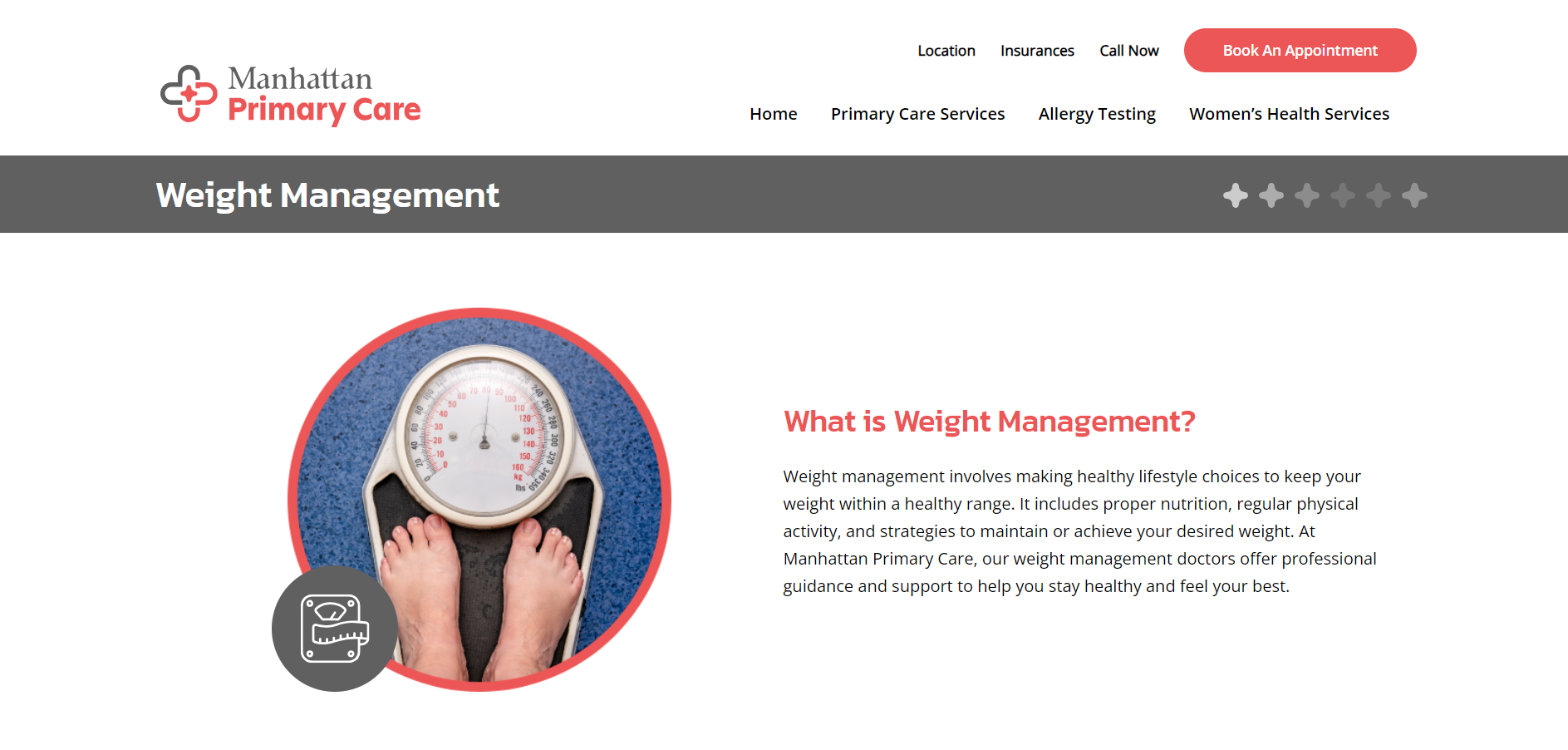 Weight Management Services in NYC | Manhattan Primary Care